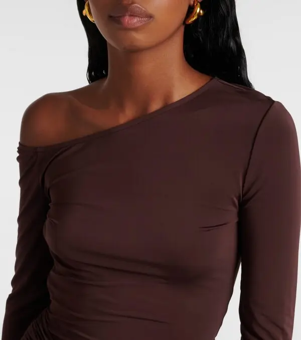 NENSI DOJAKA Asymmetric Cutout Minidress