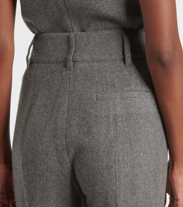 Gabriela Hearst Rhein High-rise Flared Pants - Grey