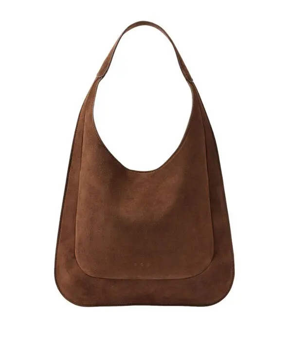 AESTHER EKME Midi Suede Shoulder Bag