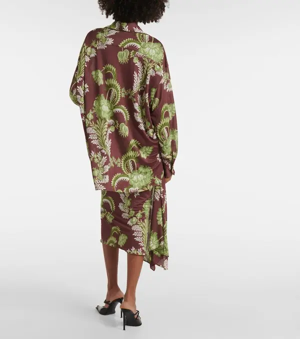 Etro Floral Oversized Shirt - Multicoloured