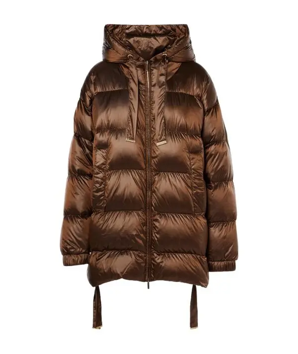 Max Mara The Cube Spacepi Down Jacket In Gold - 40% Off | Editorialist