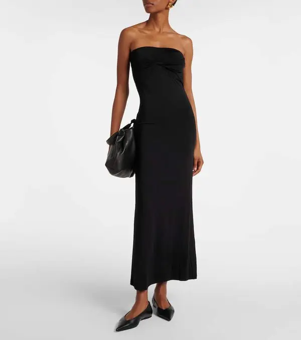 Tove Cate Strapless Maxi Dress