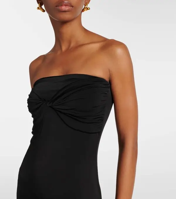 Tove Cate Strapless Maxi Dress