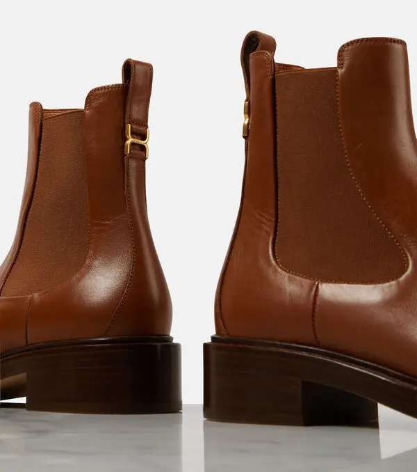 Chloé Marcie Leather Chelsea Boots