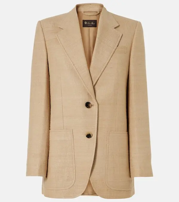 Loro Piana Maria Silk Blazer