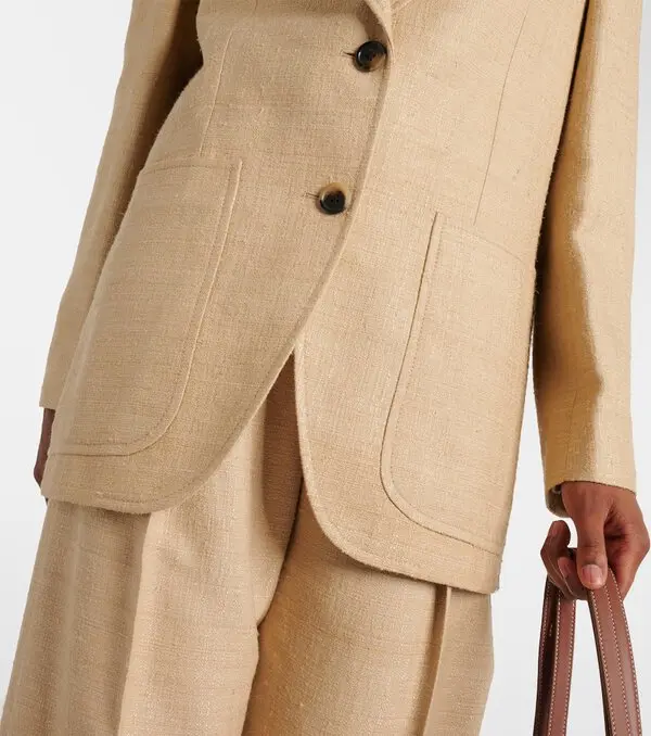 Loro Piana Maria Silk Blazer