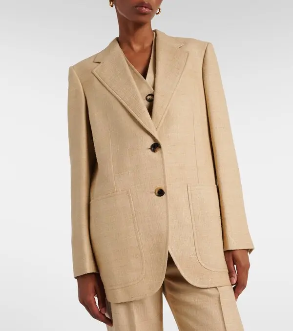 Loro Piana Maria Silk Blazer