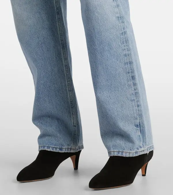 AGOLDE Kelly High-rise Straight Jeans - Blue