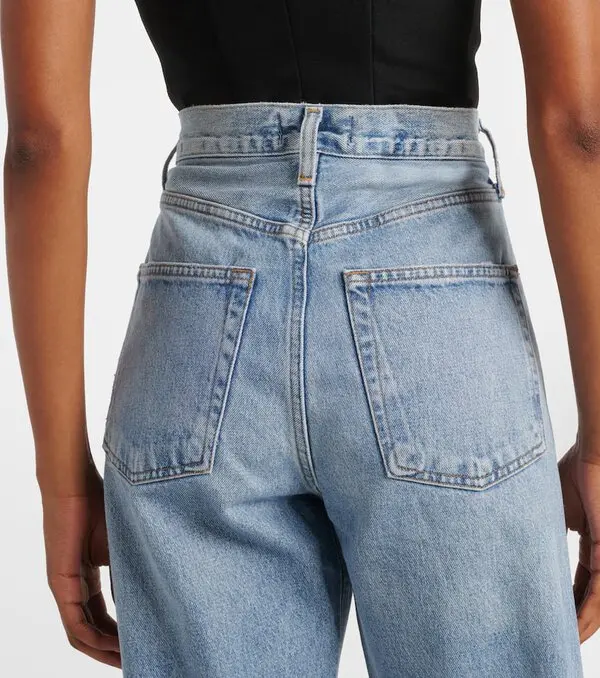 AGOLDE Kelly High-rise Straight Jeans - Blue