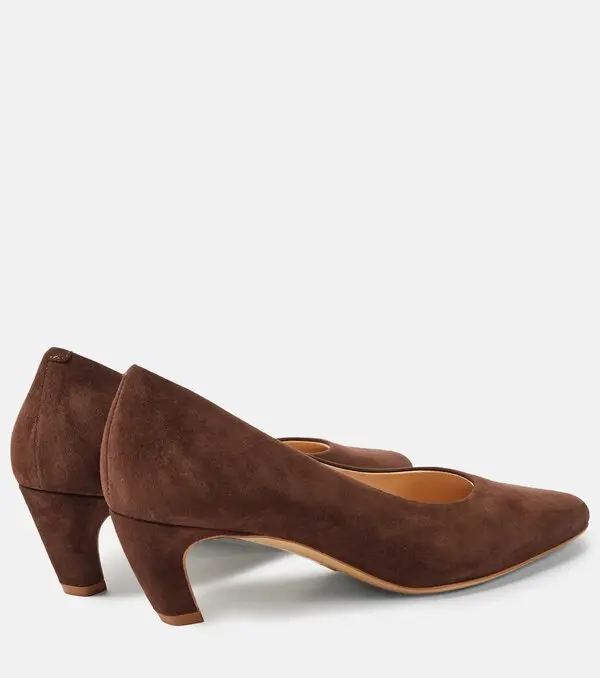 Gabriela Hearst Peggy 50 Suede Pumps - Brown