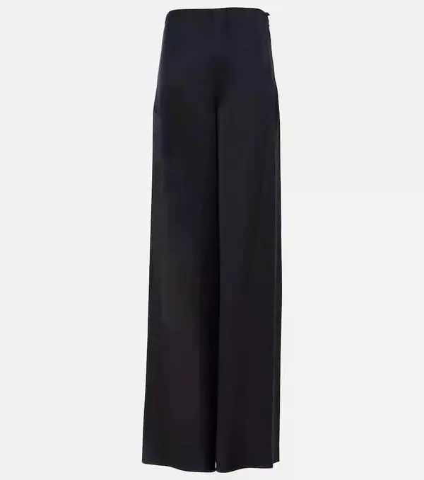 Loro Piana Dresden Wide-leg Pants - Blue