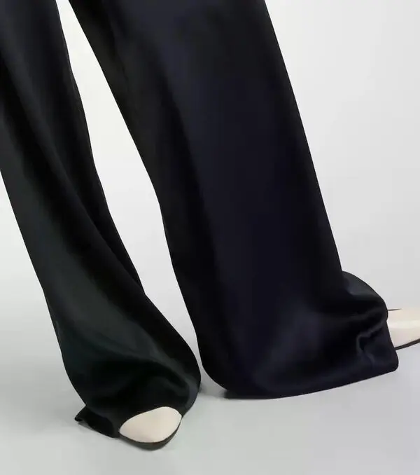 Loro Piana Dresden Wide-leg Pants - Blue