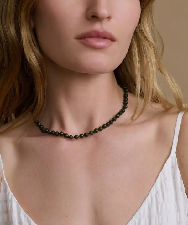SOPHIE BUHAI Tiny Boule Jade Collar Necklace