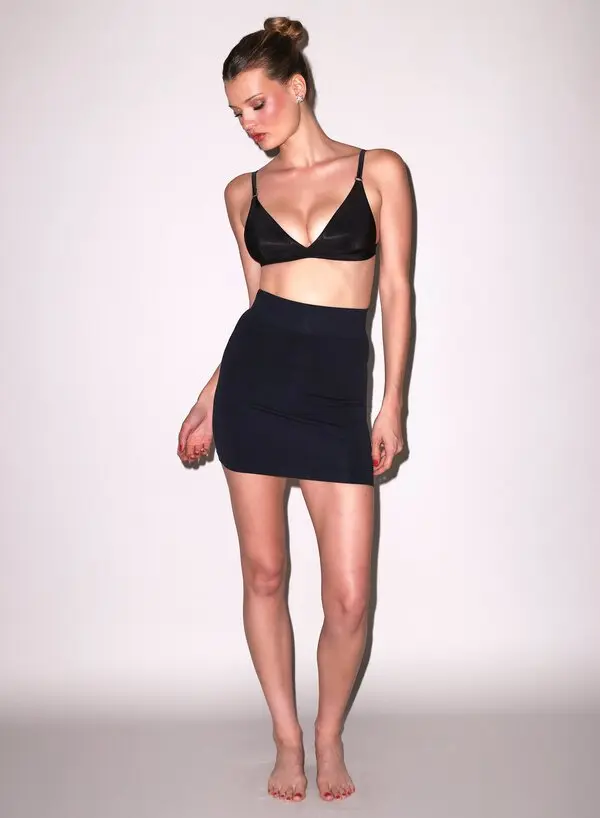 FLEUR DU MAL Micro Jersey Slip Skirt