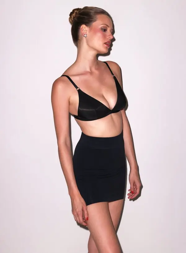 FLEUR DU MAL Micro Jersey Slip Skirt