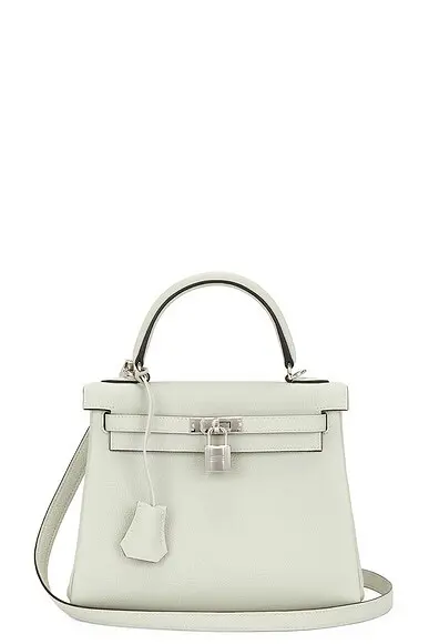Hermès Togo Kelly 25 Handbag - Vert Fizz