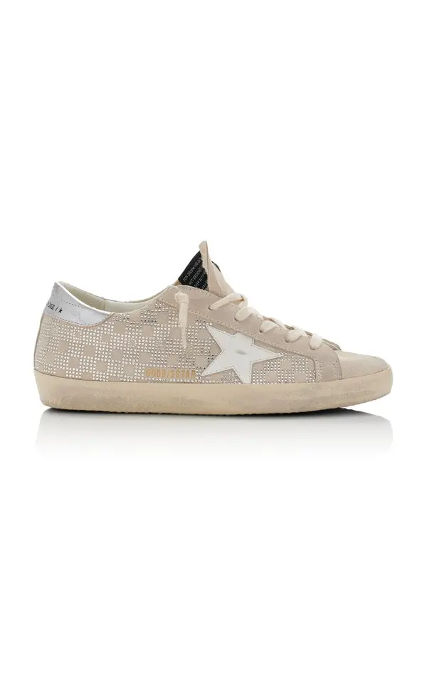GOLDEN GOOSE Super-star Suede Sneakers - Neutral
