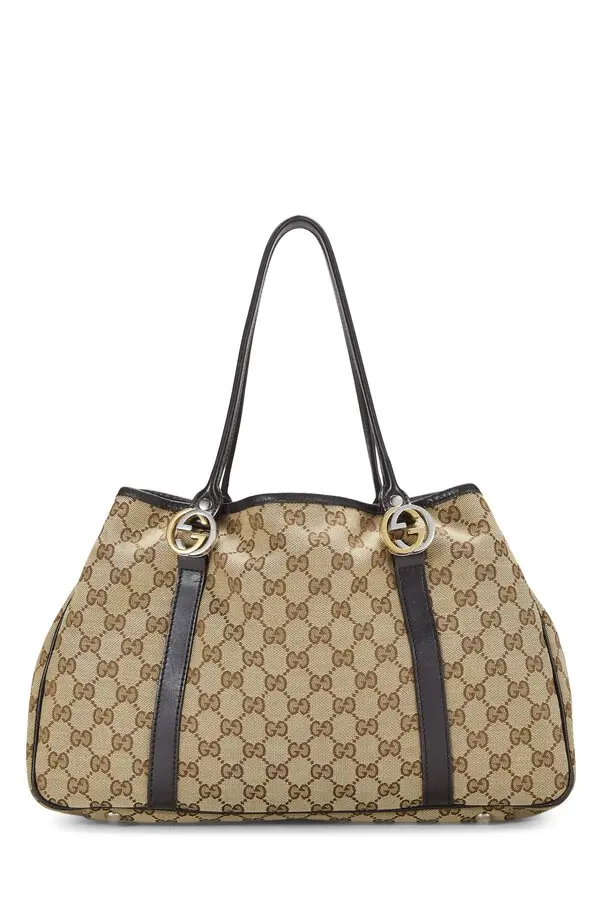 Gucci Original Gg Canvas Twins Tote