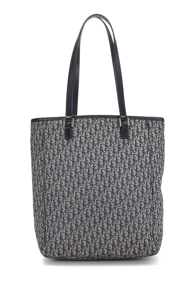 Dior Trotter Canvas Tote - Navy