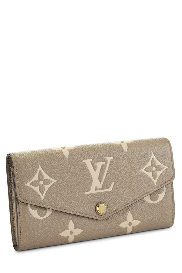 LOUIS VUITTON Monogram Empreinte Sarah Wallet