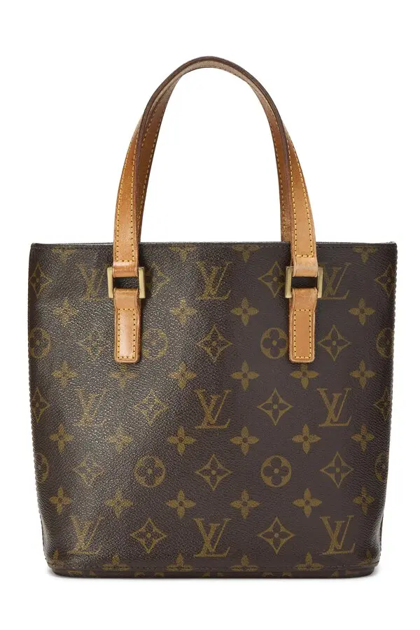 LOUIS VUITTON Monogram Vavin Tote Bag - Brown