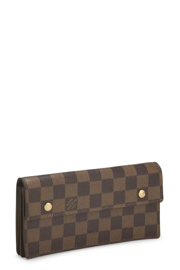 LOUIS VUITTON Damier Ebene Accordeon Wallet