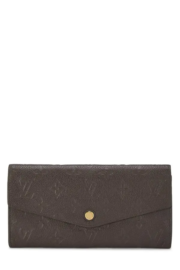 LOUIS VUITTON Ombre Monogram Empreinte Josephine Wallet
