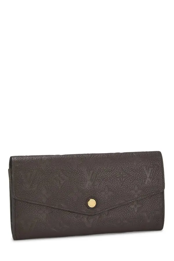 LOUIS VUITTON Ombre Monogram Empreinte Josephine Wallet