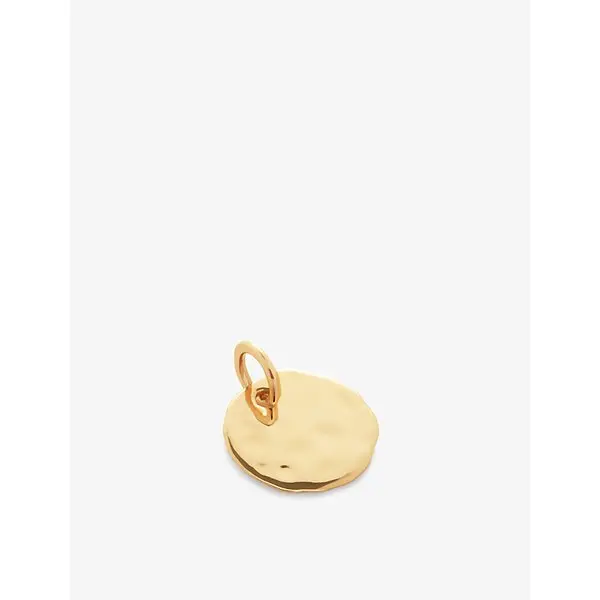 Monica Vinader Siren Pendant Necklace - Yellow Gold