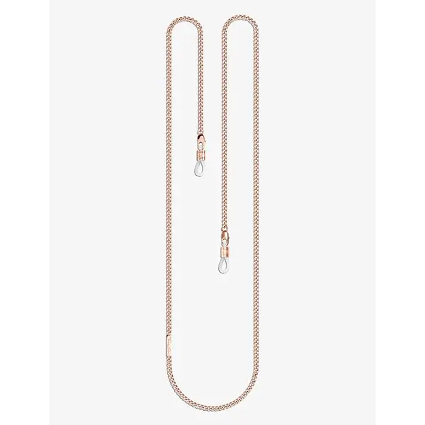 THOMAS SABO Rose Gold-tone Glasses Chain - Rose Gold Metal