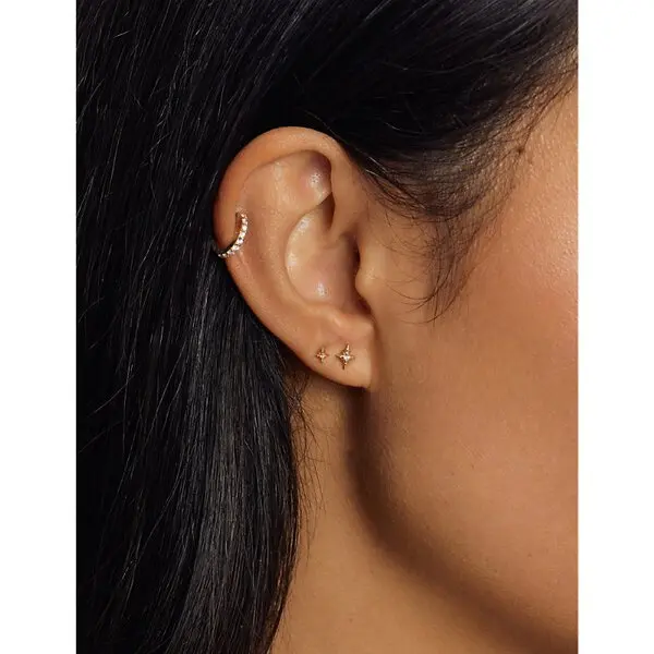 Astley Clarke North Star Diamond Stud Earrings