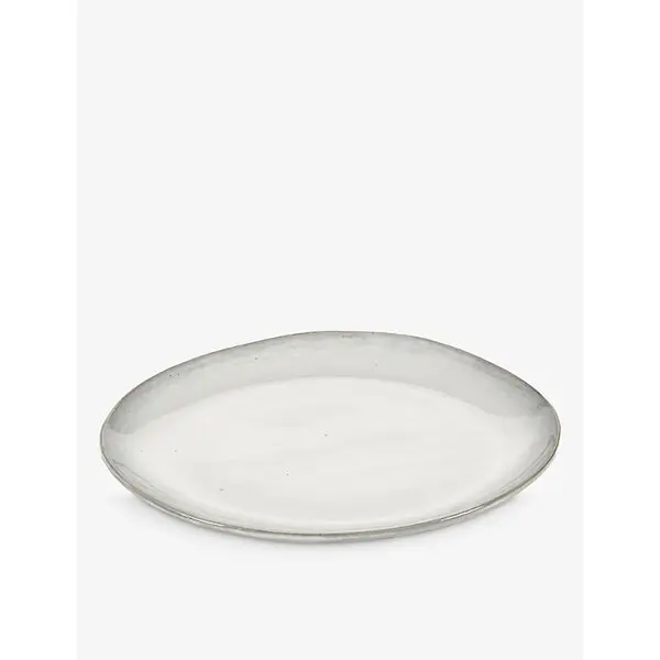 SERAX La Mère Irregular Medium Stoneware Plate 20cm