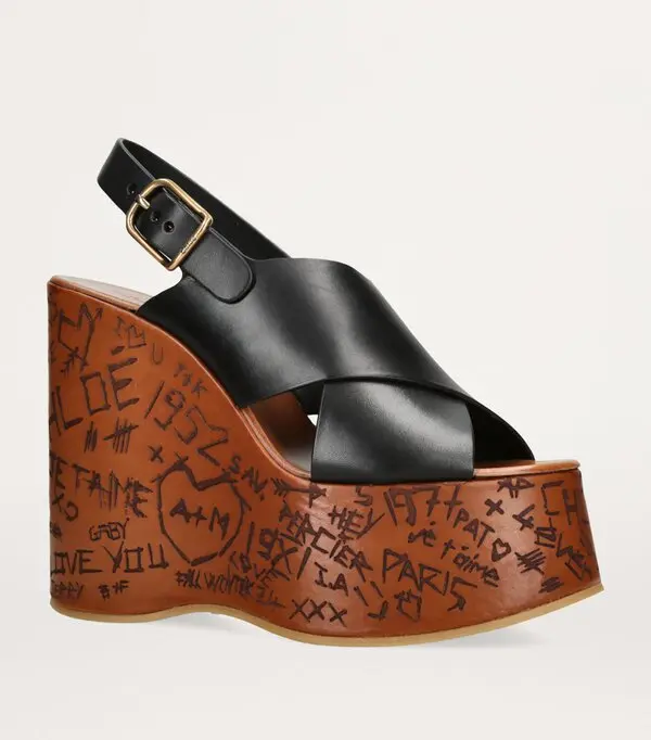 Chloé Maxime Wedge Sandals