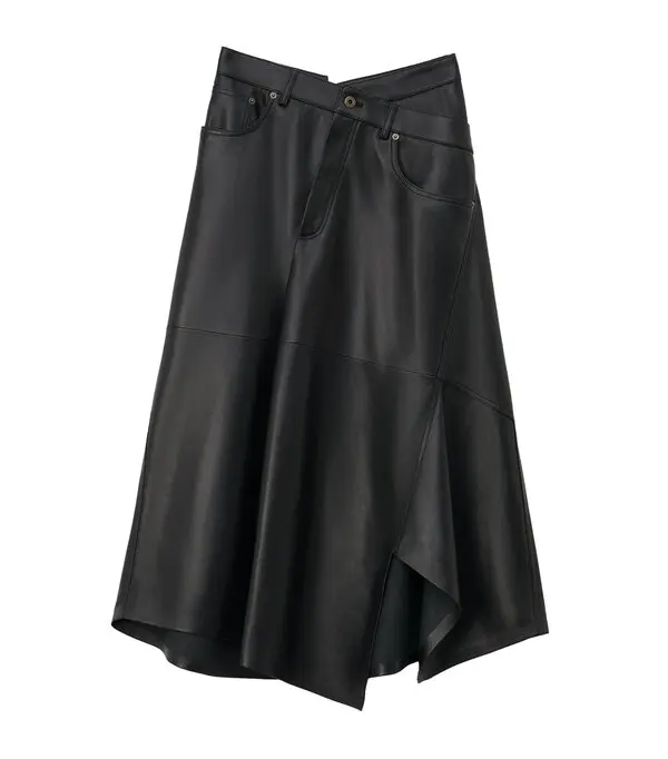 Loewe Asymmetric Midi Skirt