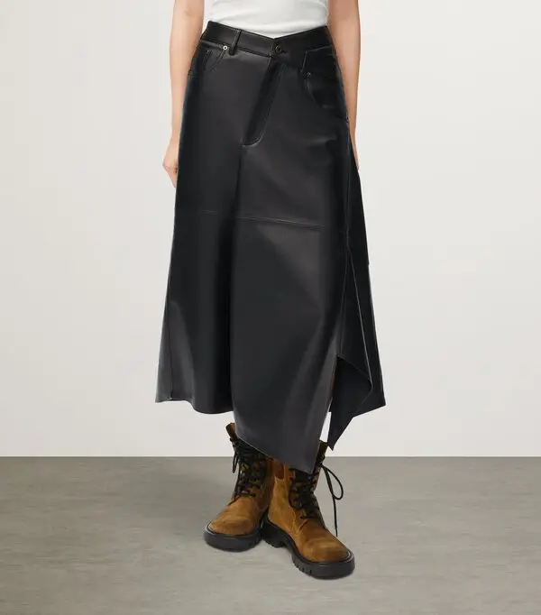 Loewe Asymmetric Midi Skirt