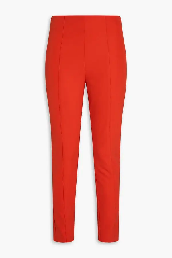 Veronica Beard Honolulu Cropped Slim-leg Pants