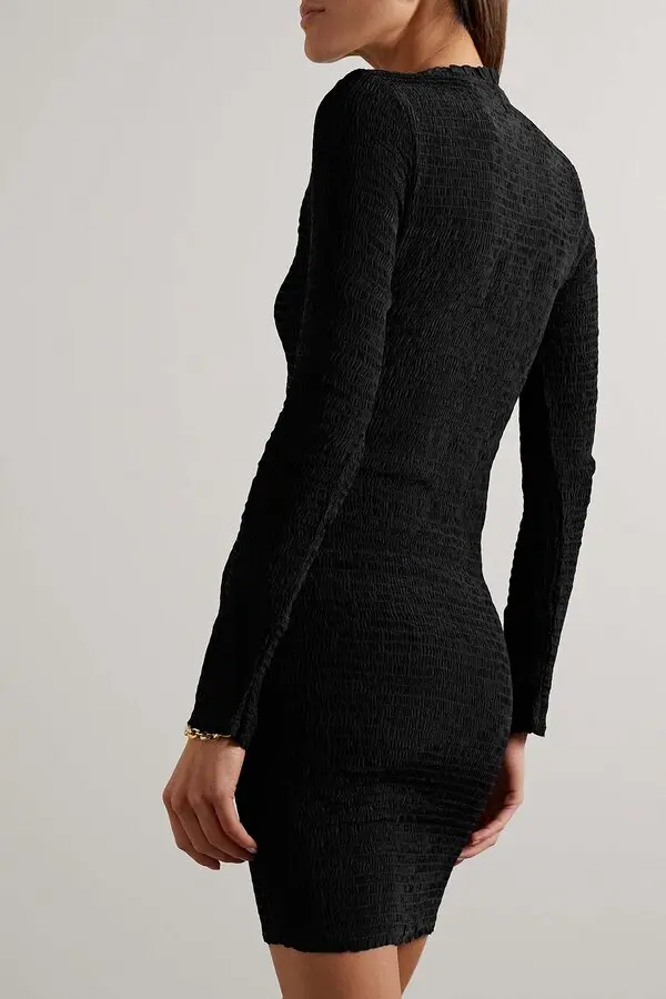 APIECE APART Suenos Smocked Mini Dress