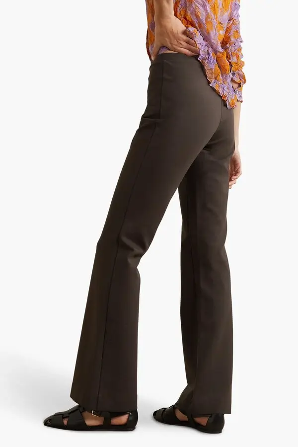 Diane Von Furstenberg Gregory Bootcut Trousers - Chocolate