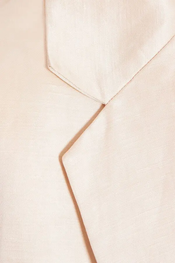 A.L.C. Linen-blend Shantung Blazer