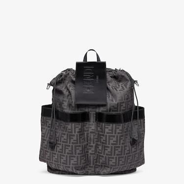 Fendi Large Ff Motif Backpack - Multicolour