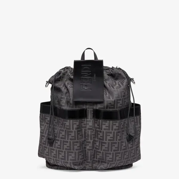 Fendi Large Ff Motif Backpack