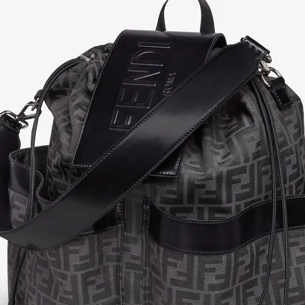 Fendi Large Ff Motif Backpack - Multicolour