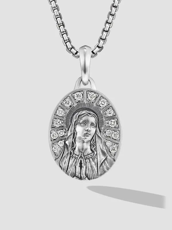David Yurman Mary Amulet In Sterling Silver