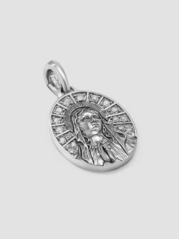 David Yurman Mary Amulet In Sterling Silver