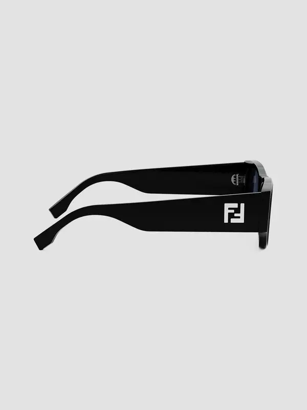 Fendi Ff Squared 54mm Rectangular Sunglasses