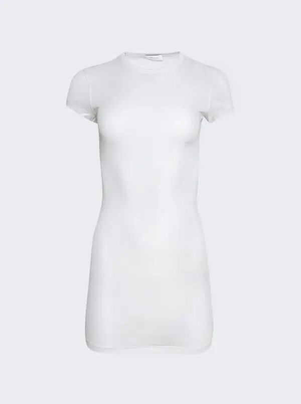 Wardrobe.NYC Cap-sleeve Mini Dress - White