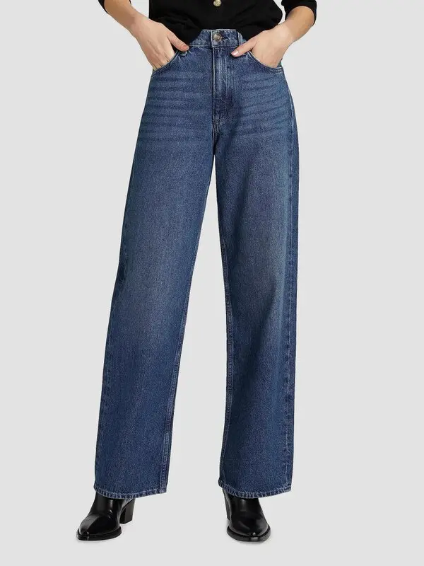 Rag & Bone Shea High-rise Relaxed Straight-leg Jeans