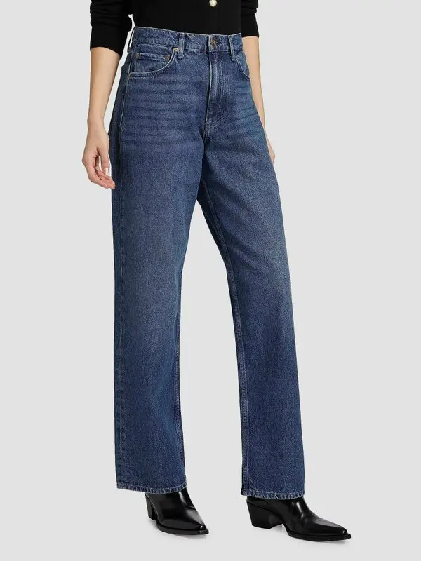 Rag & Bone Shea High-rise Relaxed Straight-leg Jeans