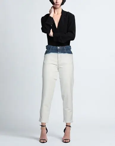 Pinko Faded Two-tone Mom Jeans