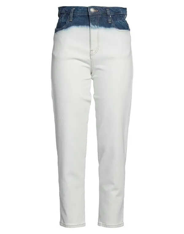 Pinko Faded Two-tone Mom Jeans